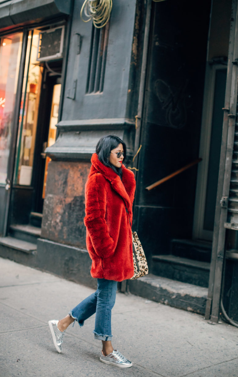 RED HOT WINTER COAT - Walk In Wonderland