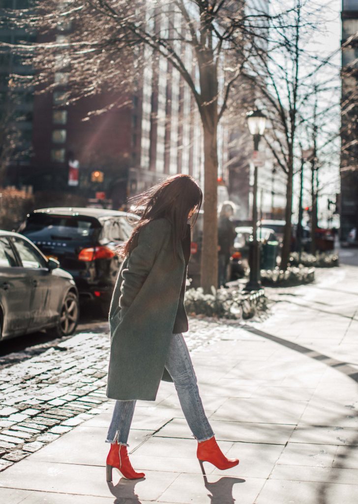 RED ANKLE BOOTS - Walk In Wonderland